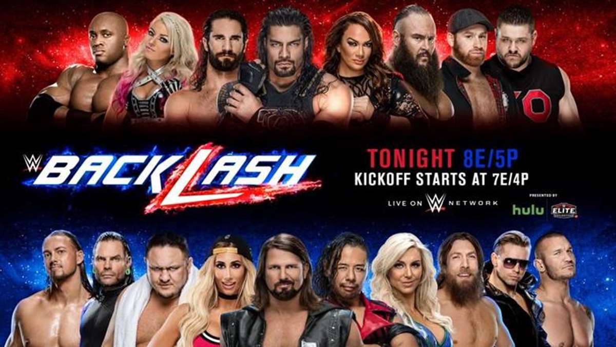 WWE Backlash: Cartelera del primer PPV de ambas marcas