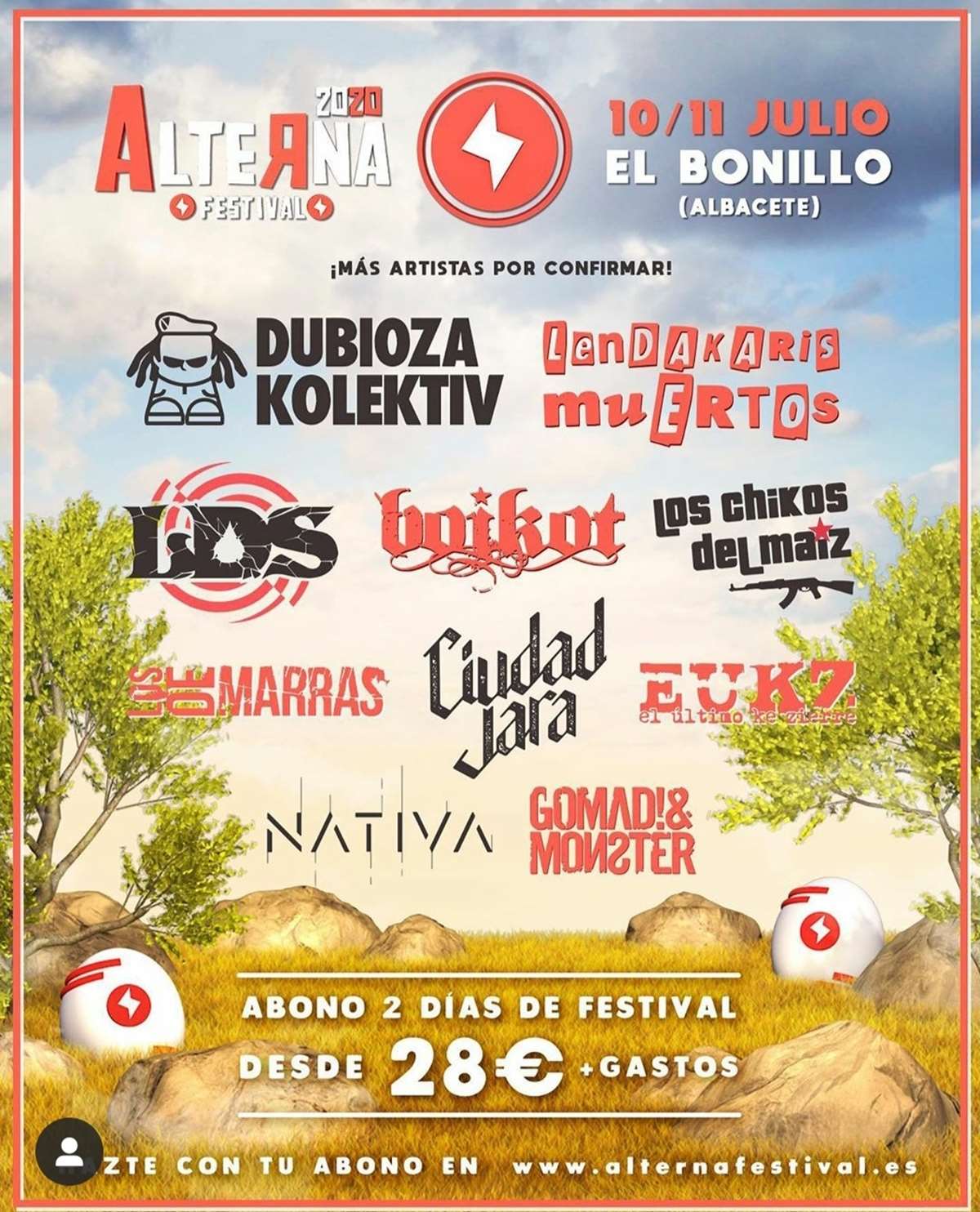 Alterna Festival confirma bandas para la próxima edición