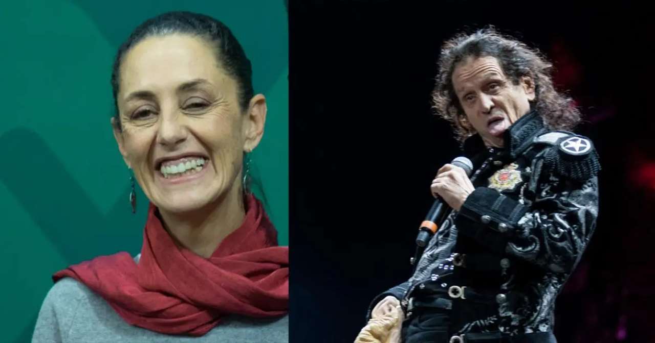 "No sean ogetes": Alex Lora habla de su parecido con Sheinbaum